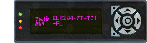 External 20x4 Character LCD Enclosure