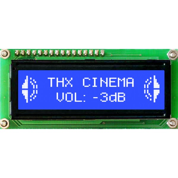 Serial LCD 16x2 Intelligent USB - LK162-12