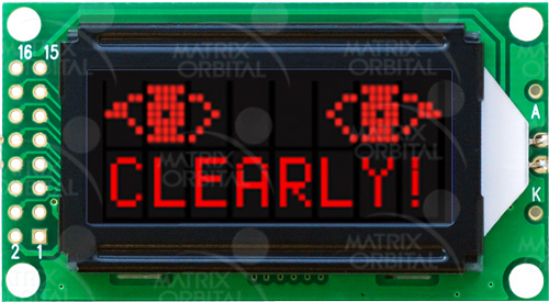 Serial LCD Display RS232|TTL|2C HMI 1U 5V|12V