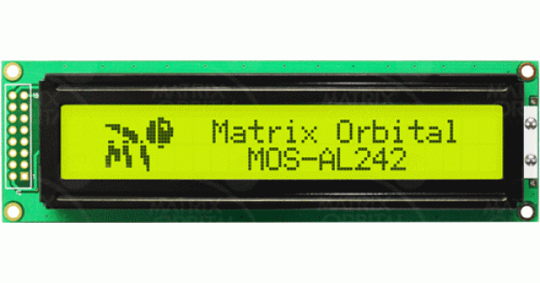 24x2 Character lcd display