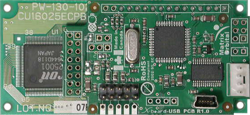 USB 16x2 character vfd display 1U HMI